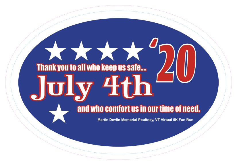 RaceWire | Martin Devlin Memorial Poultney, VT Virtual 5K Fun Run