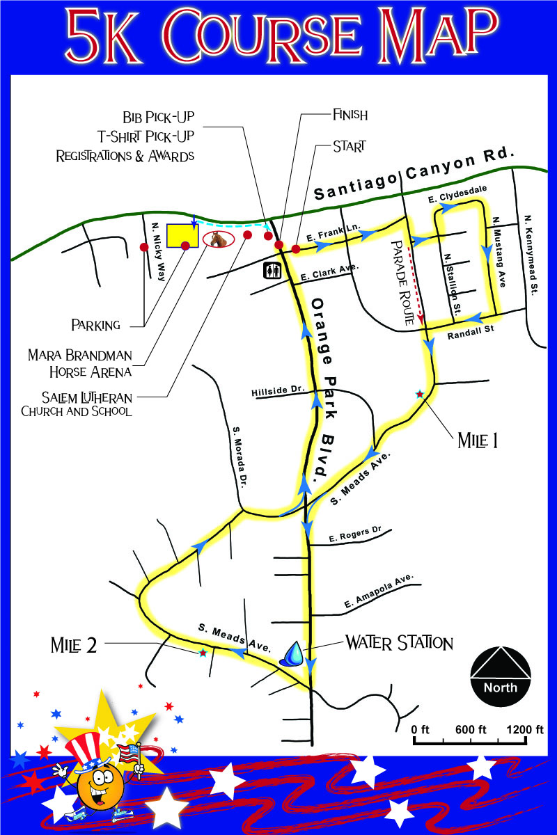 RaceWire | Orange Park Acres 4th of July Pre-Parade 5K Run/Walk & 10K ...